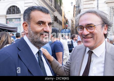 Angelo Bonelli participates in the demonstration in Rome against the ...