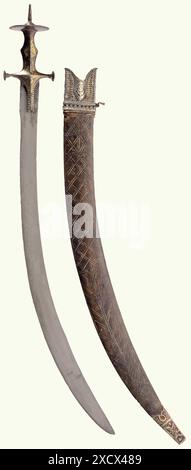 weapons, swords, Asian, talwar, 18th century, PROPERTY-RELEASED Stock ...