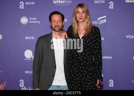 Andrea Gerhard und ihr Partner David Wehle beim Moin Mittsommer ...