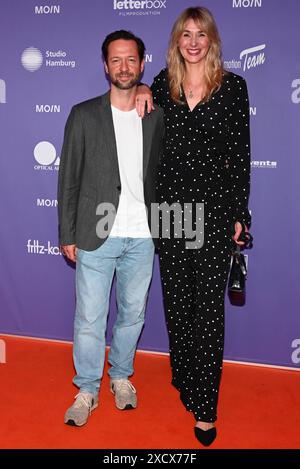 Andrea Gerhard und ihr Partner David Wehle beim Moin Mittsommer ...