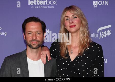 Andrea Gerhard und ihr Partner David Wehle beim Moin Mittsommer ...