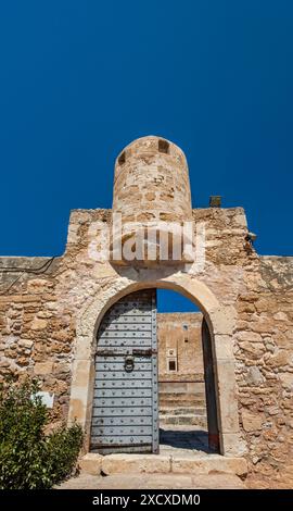 Kazarma fortress, Venetian, 13th century, in town of Sitia, Eastern ...
