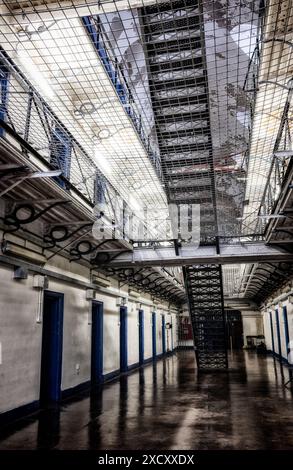 Cells and interior of HM Prison Gloucester a former Victorian prison ...