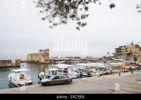 Lebanon, Jebeil, Byblos, seaport Stock Photo - Alamy