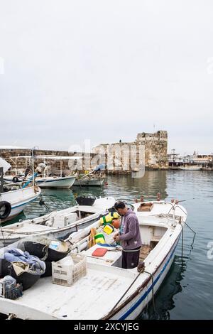 Lebanon, Jebeil, Byblos, seaport Stock Photo - Alamy