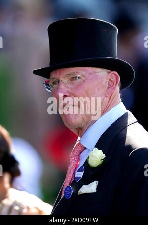Horse trainer John Gosden on Festival Friday during The July Festival ...