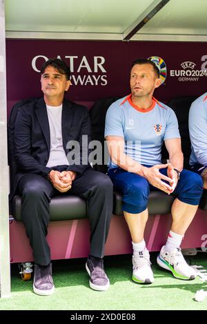 Coach of Croatia Ivica Olic during the training session at training ...