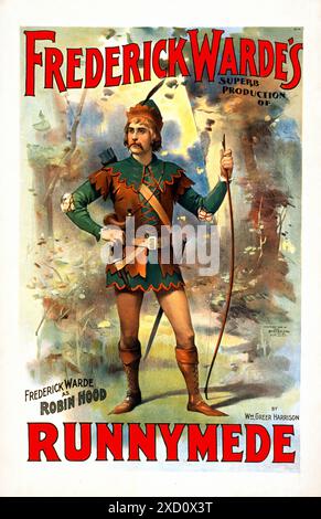 Frederick Warde's superb production of Runnymede by Wm. Greer Harrison ...