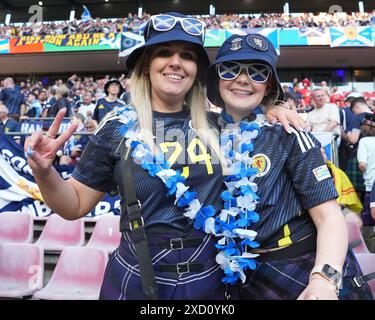 COLOGNE, GERMANY - 19 JUNE, 2024: The football match of EURO 2024 ...