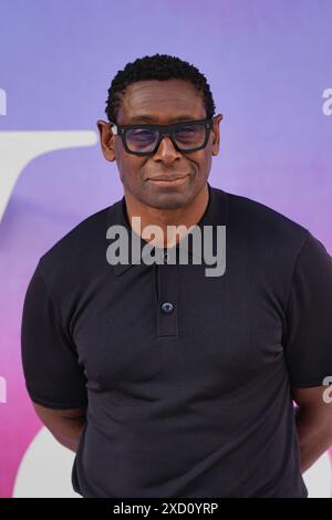 David Harewood arriving at the V&A Summer Party, which is celebrating ...