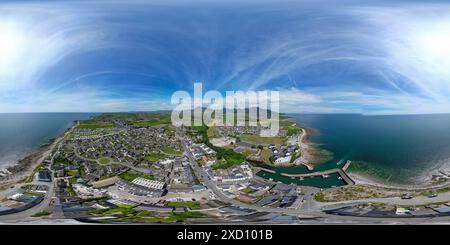 360° view of 360 degree photosphere of the small village of Ballymartin ...