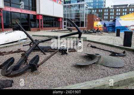 Maritime Museum of the Atlantic at the waterfront boardwalk in Halifax ...