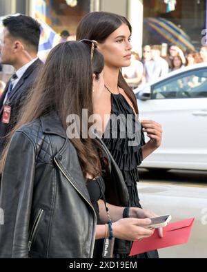 HOLLYWOOD, CALIFORNIA - JUNE 17: Kaia Gerber attends the Los Angeles ...
