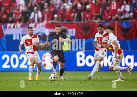 Arber Hoxha of Albania seen during the the 2026 FIFA World Cup European ...
