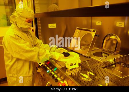 Silicon wafer, Automated Mask alignment system, photolithography ...