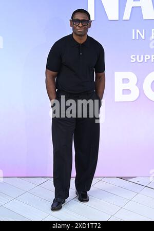 David Harewood arriving at the V&A Summer Party, which is celebrating ...