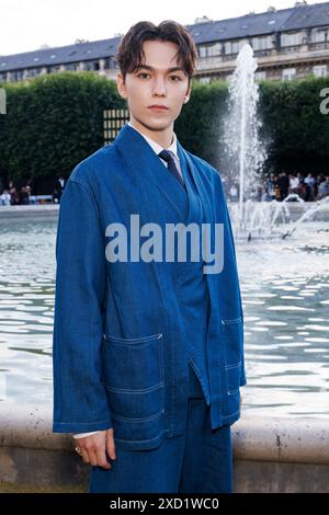 Paris, Frankreich. 19th June, 2024. Vernon attends KENZO Spring/Summer ...