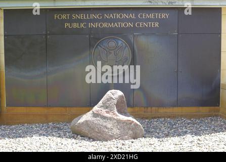 Ft. Snelling Cemetery Stock Photo - Alamy