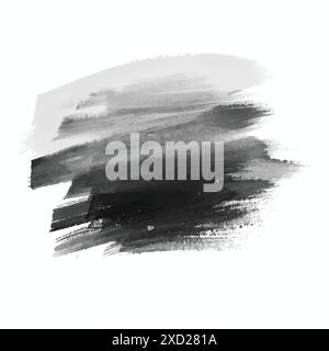 Hand draw gray watercolor strock design Stock Vector Image & Art - Alamy