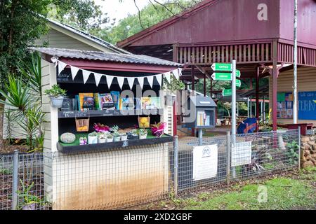 Australian school tuck shop at Fernleigh school in Byron Bay, New South ...