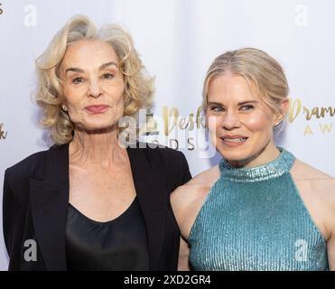 Jessica Lange and Celia Keenan-Bolger attend the 2024 Drama Desk Awards ...