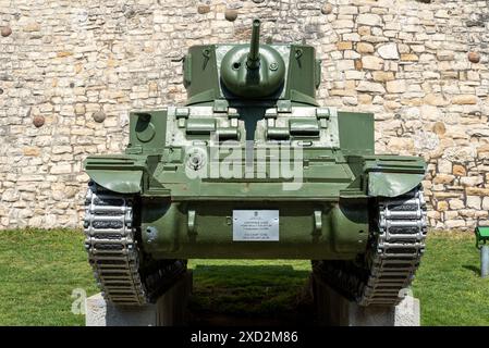 USA light tank Stuart M3A1 MK3 on display at Belgrade fortress military ...