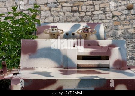 German Panzer 4 H on display at Belgrade military fortress. April 2024 ...