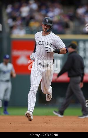 Colorado Rockies' Brenton Doyle in action during a baseball game ...