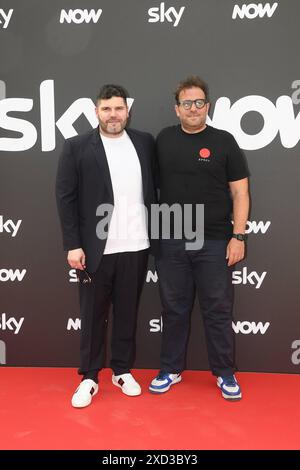 Salvatore Esposito and Alessio Maria Federici are attending the ...