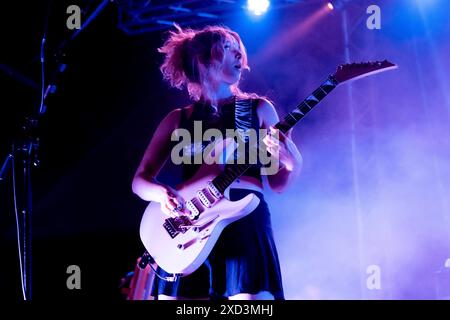 Meg Mills of Turnstile is performing live in concert at Circolo ...