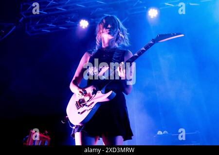 Meg Mills of Turnstile is performing live in concert at Circolo ...