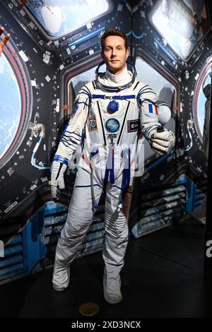 Paris, France. 18th June, 2024. Lisa Delamar and Lucas Ebel attend the ...