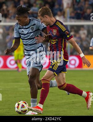 Kansas City, KS, USA. 19th June, 2024. Sporting Kansas City forward ...