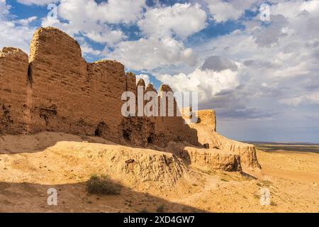 Ancient ruins of Khwarezm which was the center of the indigenous ...