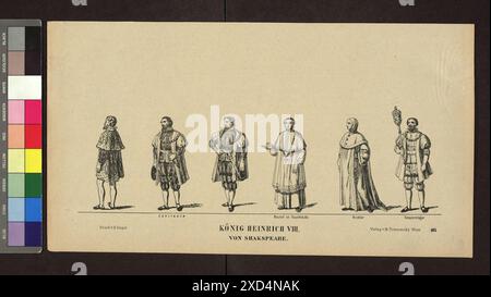 Illustration of an actor portraying King Henry VIII from Altwiener ...