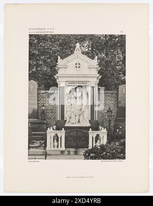 Hietzing cemetery, Kellermann grave monument, sculptor Emanuel Pendl ...