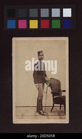 Portrait of Kaiser Franz Joseph I., photographed by Joseph Chmielevski ...