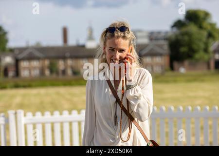 Goffs' French representative Amanda Zetterholm at Goff's London Sale ...