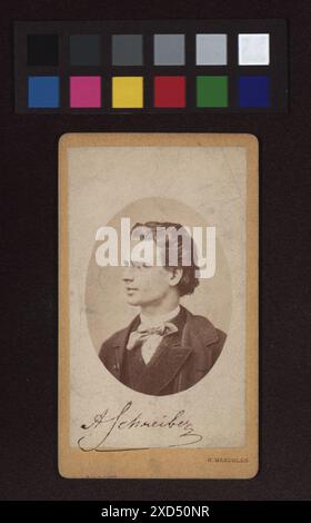 Alfred Schreiber (1838-1910), actor. Josef Löwy (1835-1902 ...