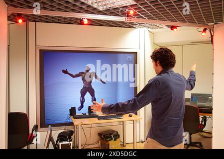 Markerless motion capture system, 3D animation and interactive virtual ...
