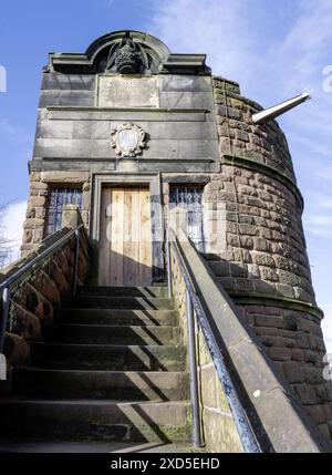 The King Charles Tower in Chester stands as a historical architectural ...