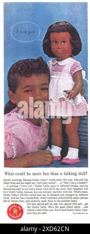 1960s USA Mattel Magazine Advert Stock Photo - Alamy