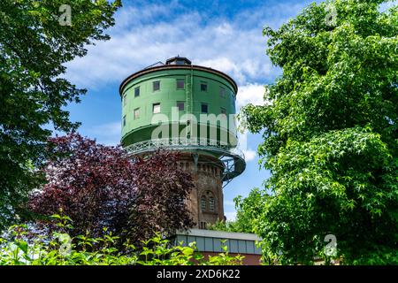 Water tower Essen-Steele, no longer in operation, listed building, used ...
