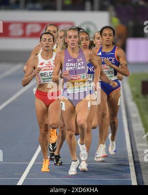 Keely Hodgkinson of Great Britain competing in the Women's 800 Metres ...