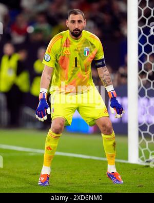 GELSENKIRCHEN - Italy goalkeeper Gianluigi Donnarumma during the UEFA ...