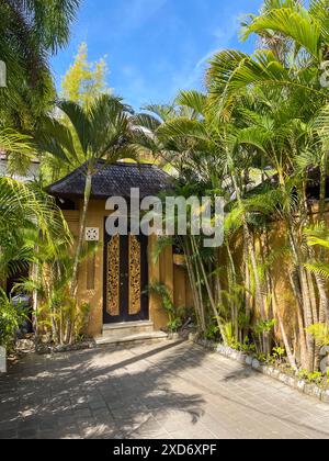 Angkul-angkul is a traditional Balinese building which has the main function as a gate Stock ...