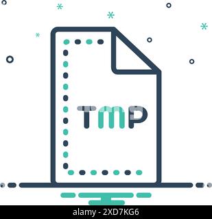 Icon for temporary,document Stock Vector Image & Art - Alamy