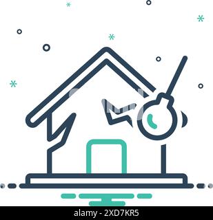 Icon for eliminate,destroy Stock Vector Image & Art - Alamy