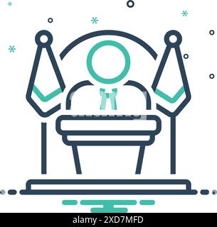 Icon for governor,chief Stock Vector Image & Art - Alamy