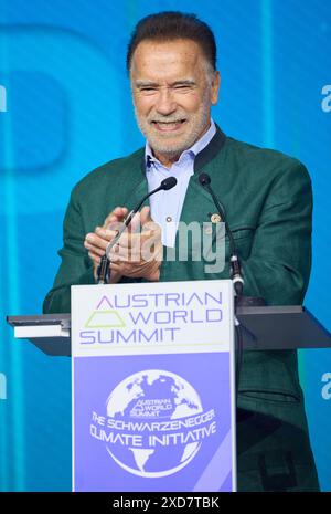Vienna, Austria. 20th June, 2024. Austrian World Summit 2024 - The ...